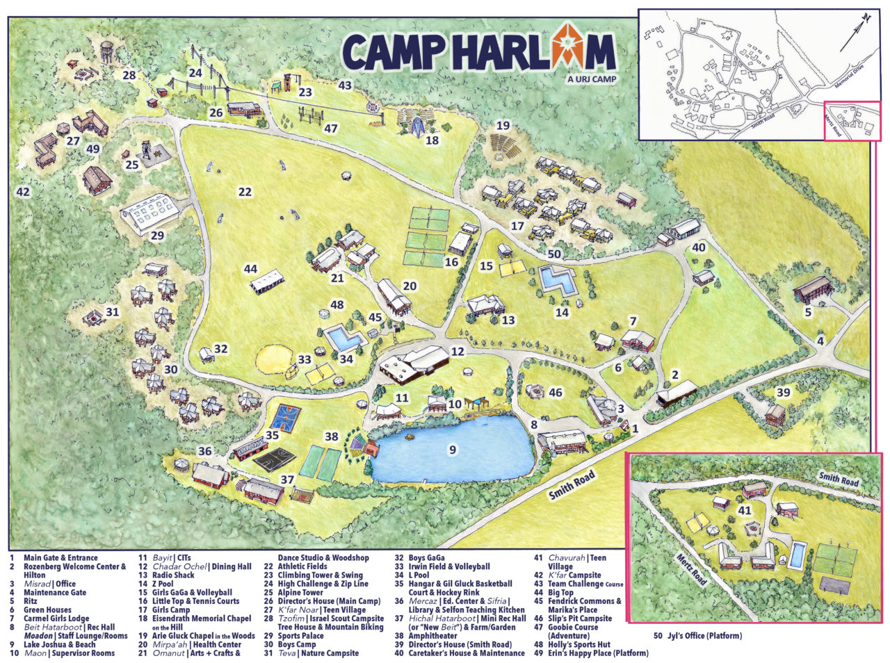Directions to Camp - URJ Camp Harlam